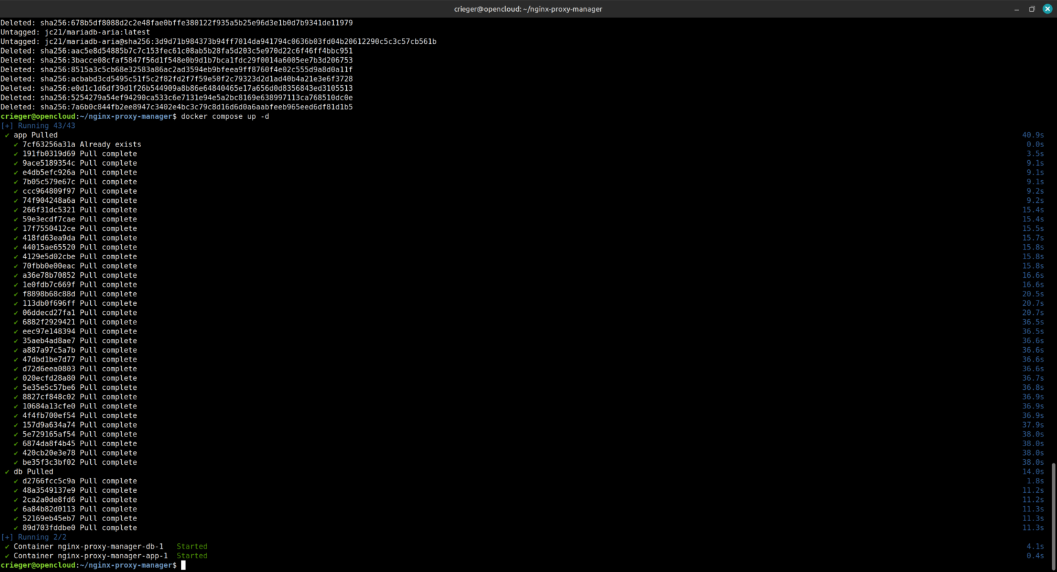 Nginx Proxy Manager mit Nextcloud - Carsten Rieger