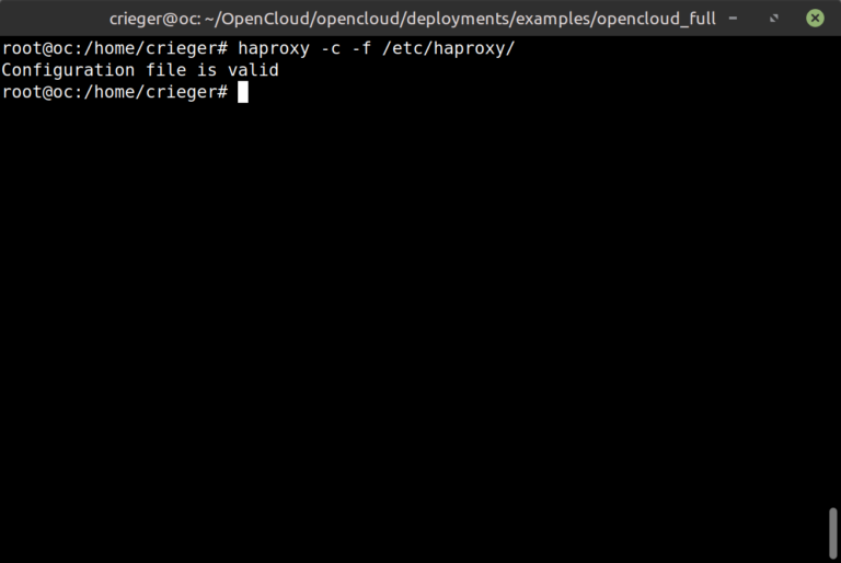 HAProxy Version 3 Installationsanleitung - Carsten Rieger