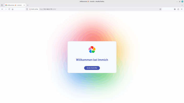 immich - Foto und Video Management (nginx, https, Let's Encrypt) - Carsten Rieger