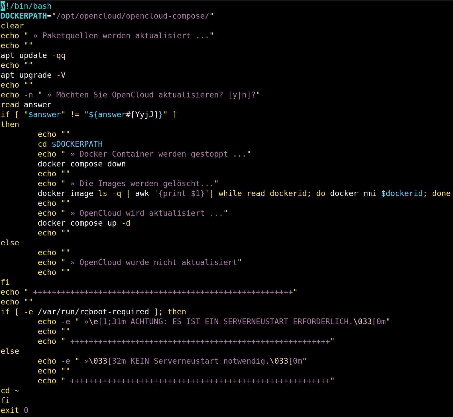 OpenCloud - Basisinstallation - Carsten Rieger